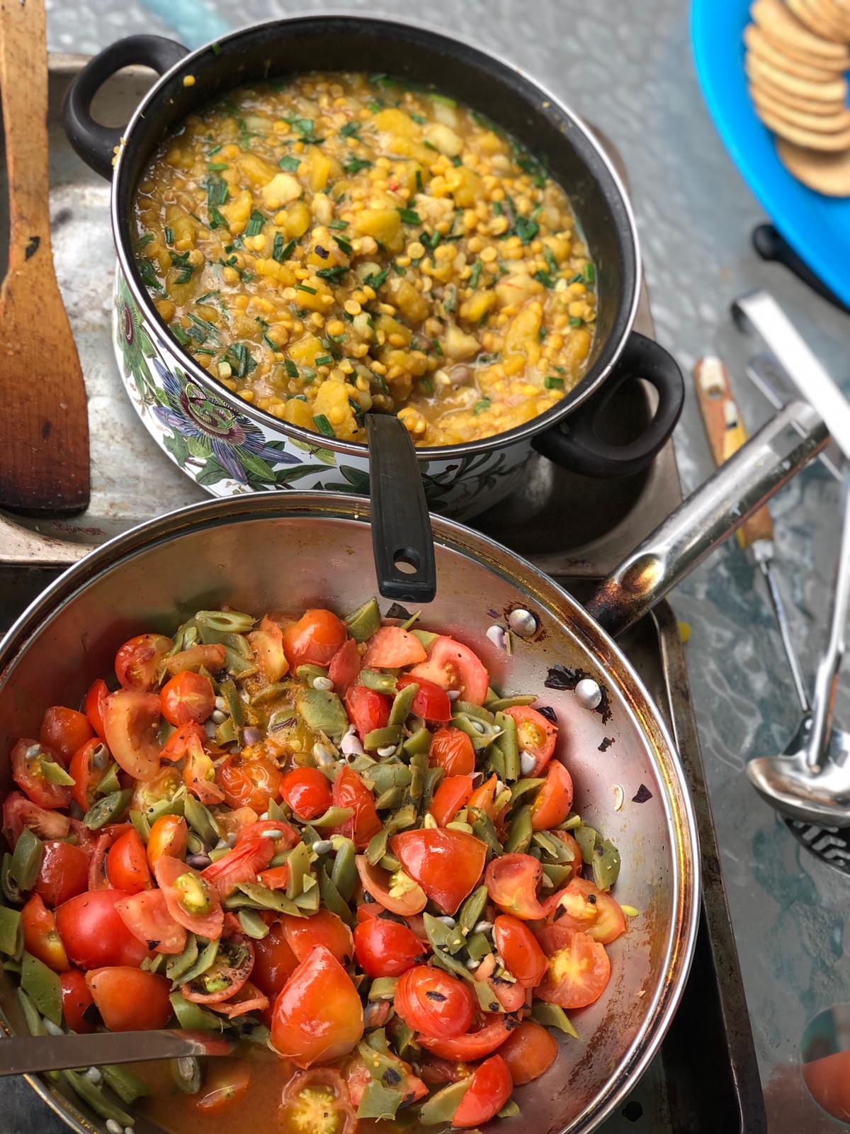 Lunch in the Nottingham Refugee Forum garden | Nottingham Refugee Forum